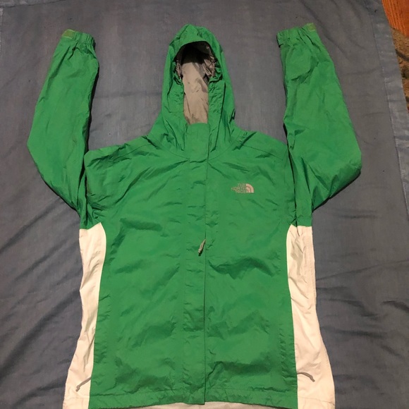 The North Face | Other | The North Face Lined Windrain Jacket With Hood ...